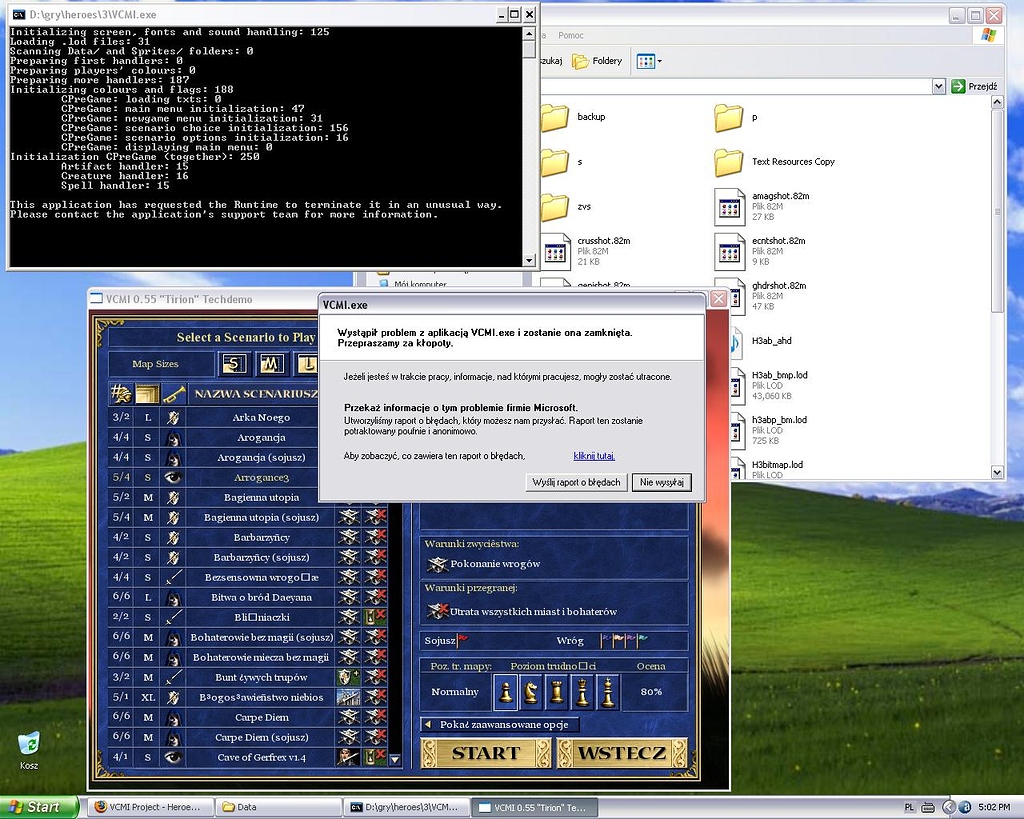 Problemy instalacji i uruchomienia - Pomoc i błędy - VCMI Project Forums
